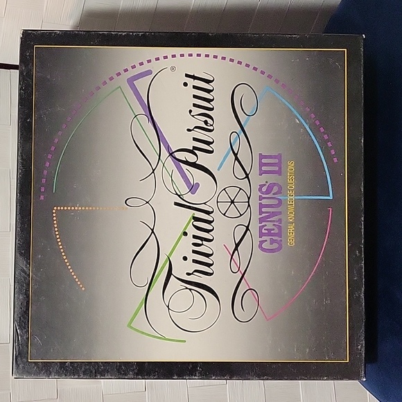 Parker Brothers | Games | Trivial Pursuit Genus Iii Vintage Board Game ...